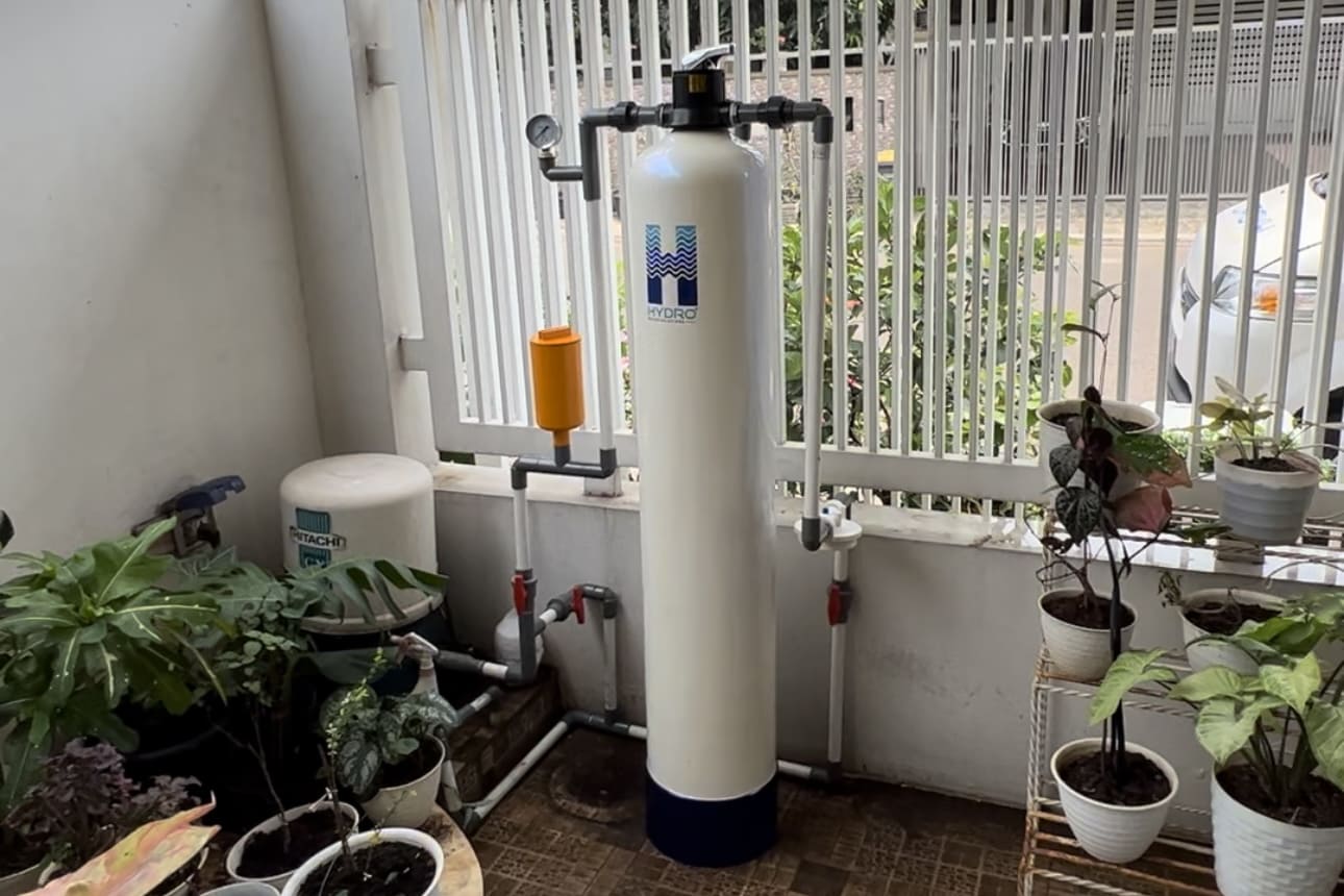 Praktis dapat Air Bersih dengan Filter Air Kapasitas Besar - Dokter Air